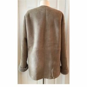 J. Crew | Jackets & Coats | Jcrew Reversible Shearling Jacket Size S ...